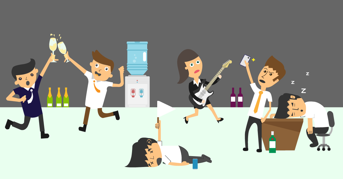 How To Not Completely Embarrass Yourself At The Office Holiday Party ...