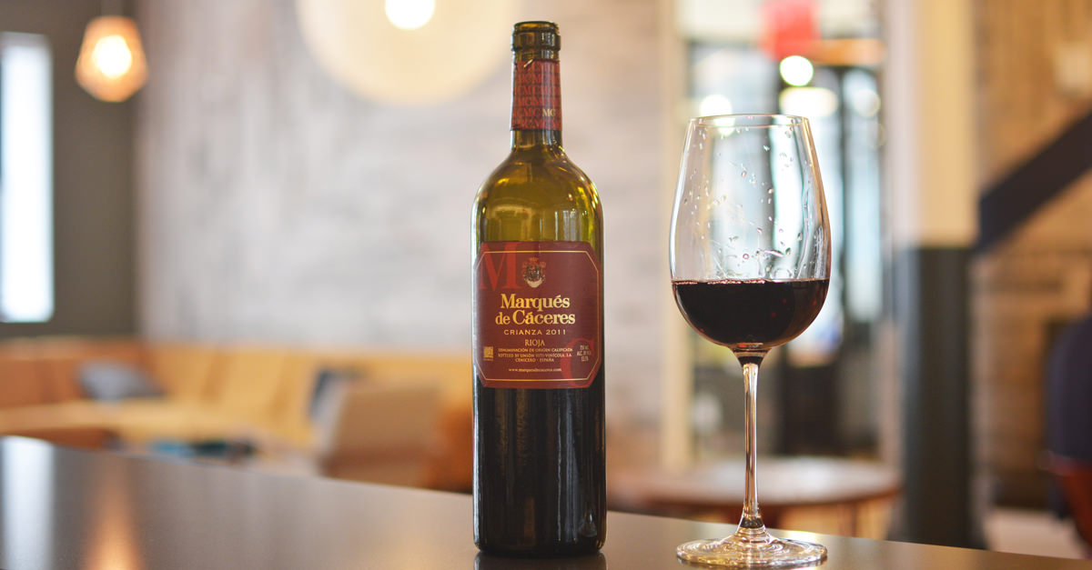 Marqués de Cáceres Crianza Rioja - A Great Red Wine To Serve Chilled ...