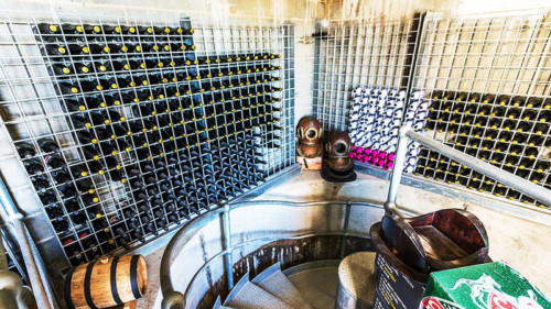 Someone Drilled A Secret 9-Story Deep Wine Cellar Into A Cliff And Now ...