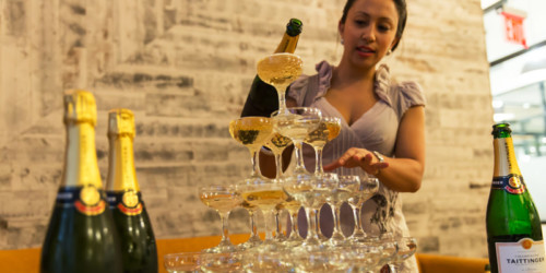 The Step-By-Step Guide To Building A Champagne Tower | VinePair