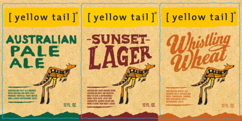 [yellow tail] is now selling a "sun-kissed craft beer" in America