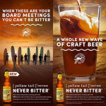 [yellow tail] is now selling a "sun-kissed craft beer" in America