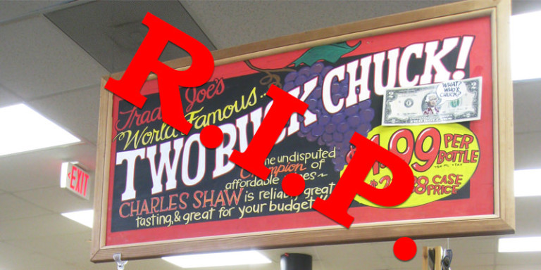 Two Buck Chuck Is Being Discontinued, And You Can Blame That Fake ...