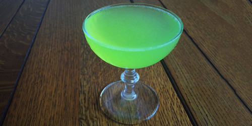 The Stoned Slimer Ghostbusters Cocktail, Made With Hi-C Ecto Cooler