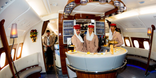 The 6 Most Luxurious Airplane Bars In The Sky | VinePair