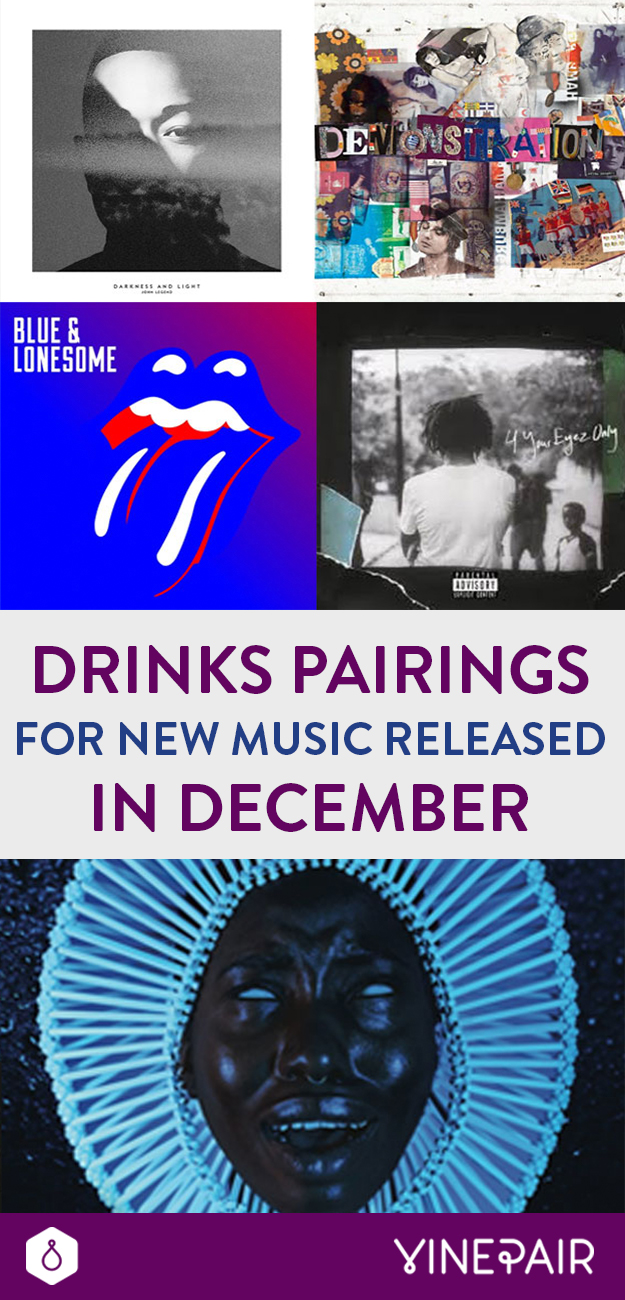 Drinks Pairings for New Music Released in December | VinePair