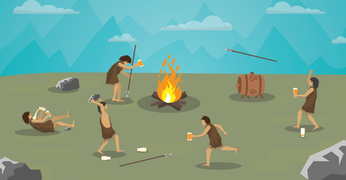 Listen Up, Paleo Dieters: Cavemen Drank | VinePair