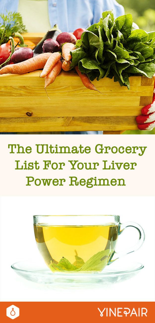 The Ultimate Grocery List For Your Liver Power Regimen | VinePair