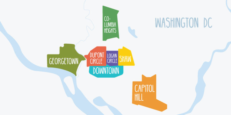 The Ultimate Map of Washington D.C.'s Best Bars | Washington DC Bars