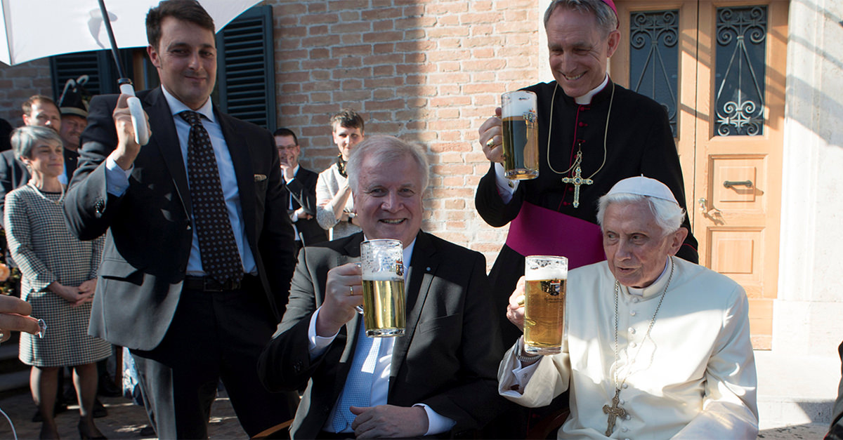 Ex-Pope Toasts 90th Birthday With Beer and Pretzels | VinePair