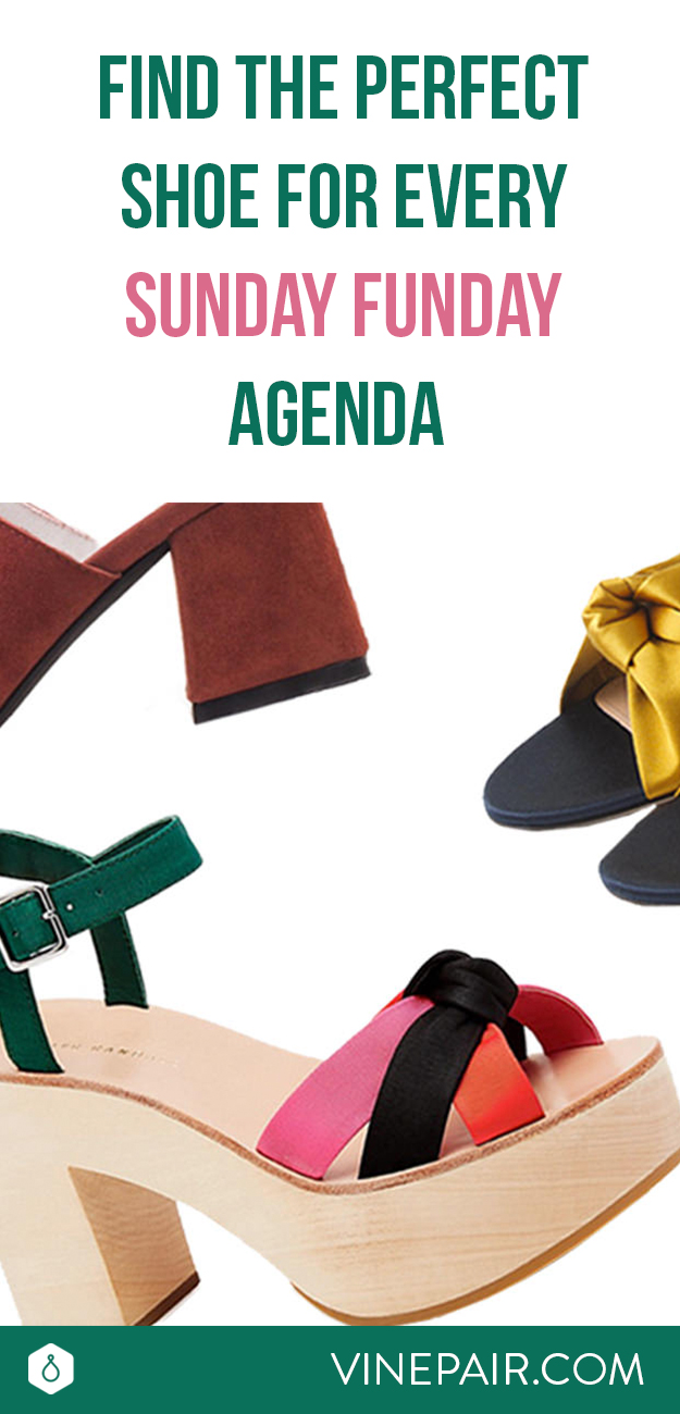 Find the Perfect Shoe for Every Sunday Funday Agenda | VinePair