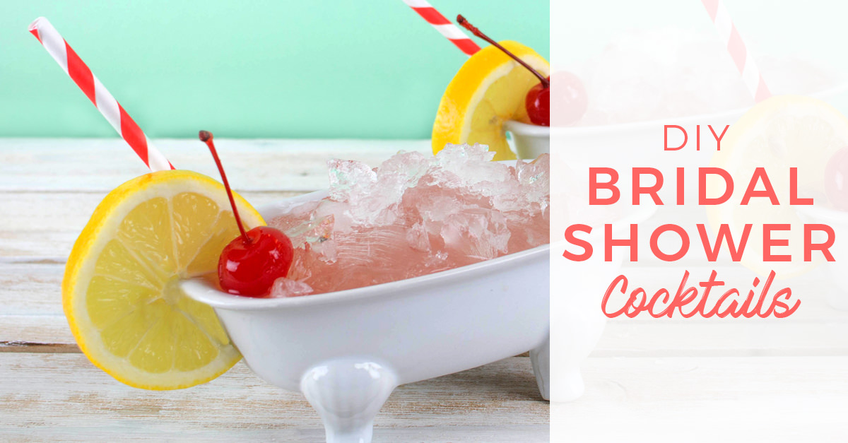 Serve This "Bubbly Bride" Cocktail in a Tiny Bathtub | VinePair
