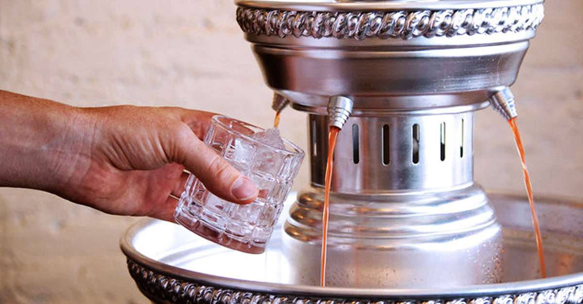 A Bar Built A Negroni Fountain That You Need To See | VinePair