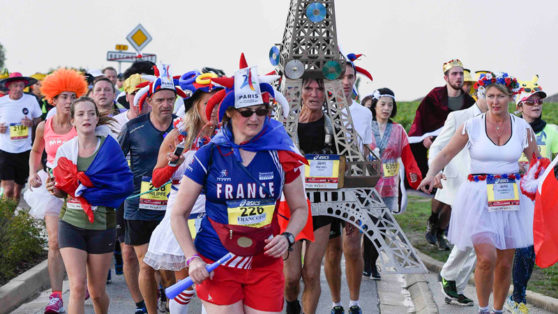 Running the Only Marathon That Requires You to Drink 23 Glasses of Wine ...