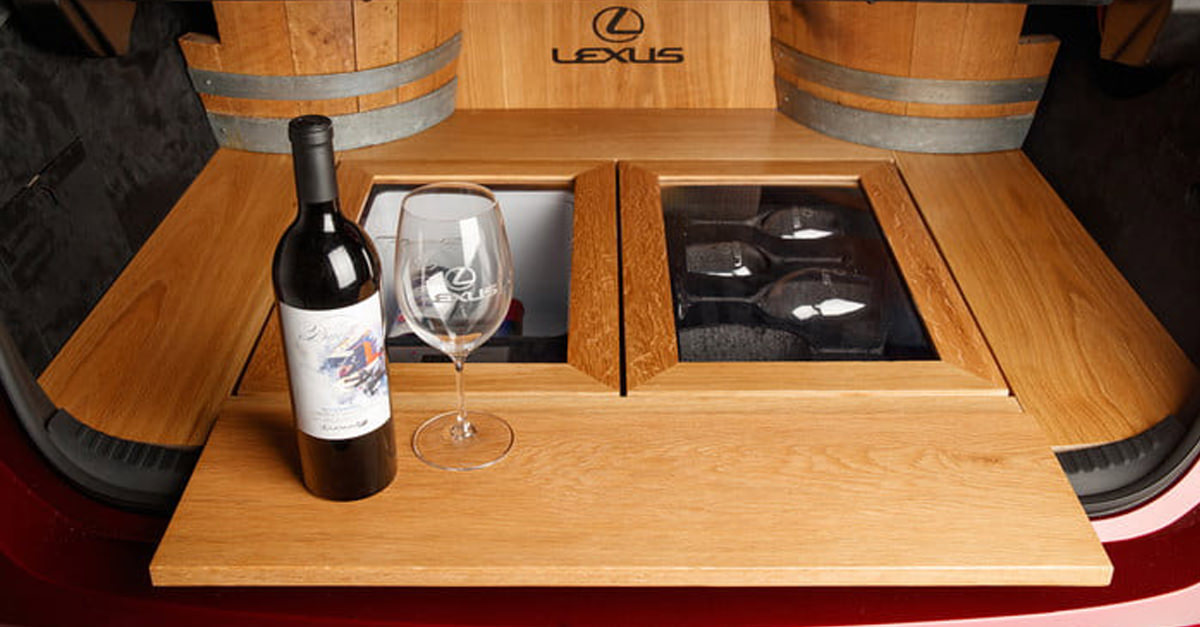 This Lexus Concept Car is a Wine Tasting Room on Wheels | VinePair