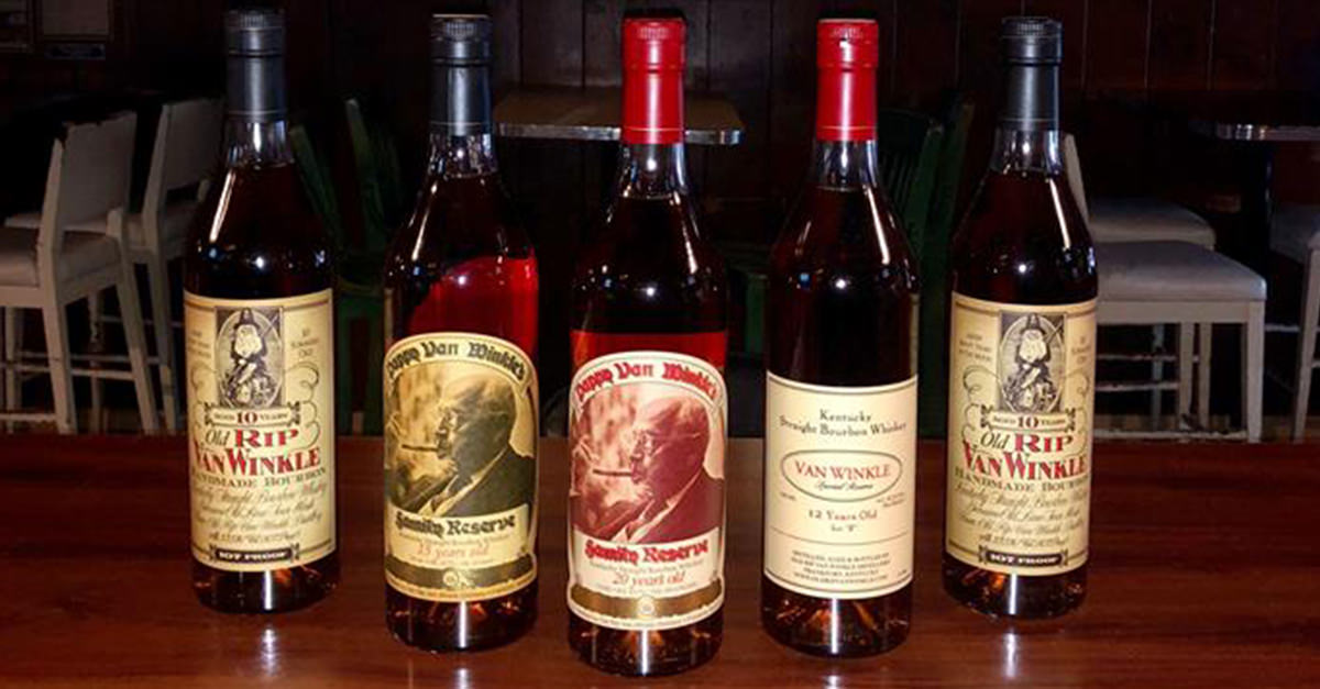 Pappy Thanksgiving: This Bar Is Giving Away Its Pappy Van Winkle Stock ...