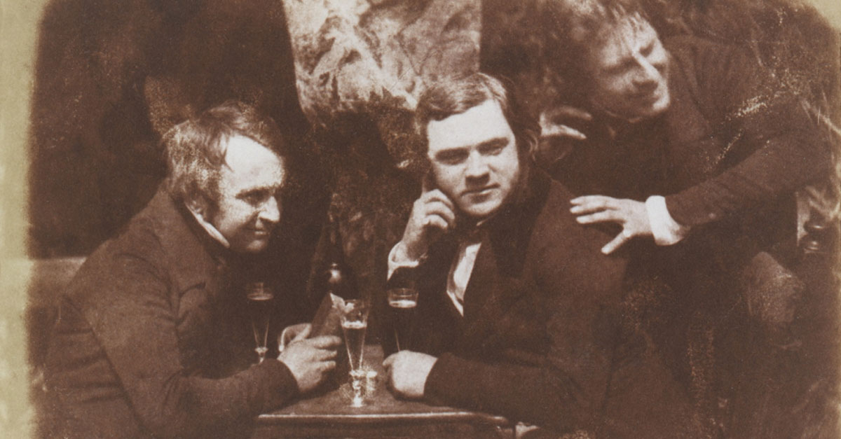 The First Photo of People Drinking Beer Features Scottish Ale and ...