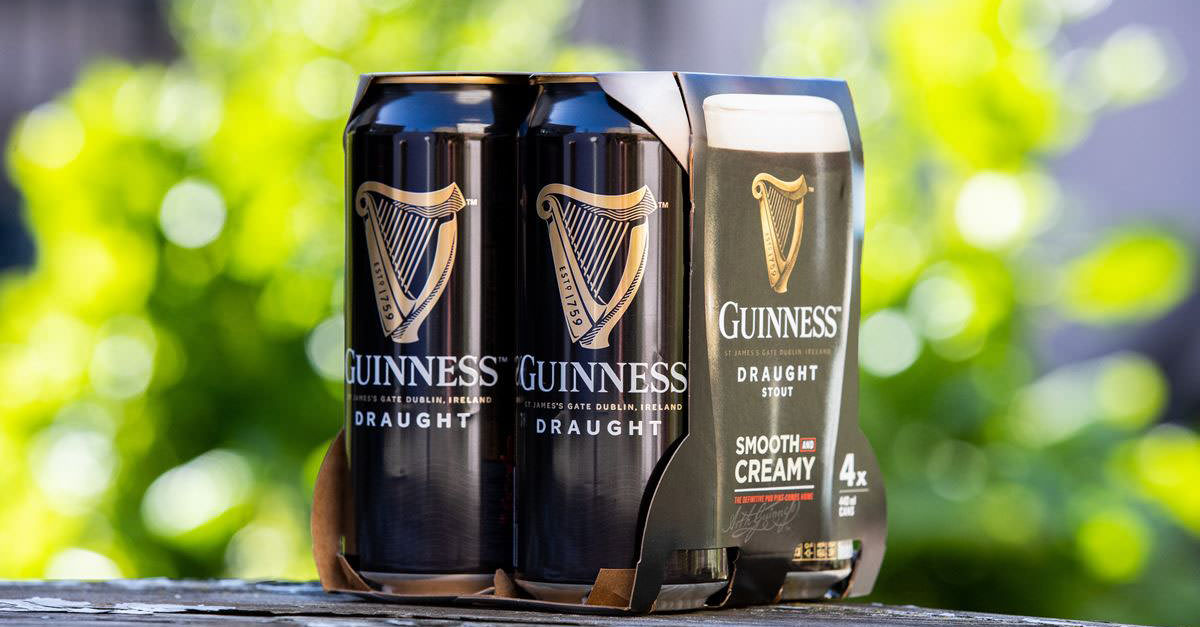 Guinness Becomes Latest Beer Brand To Ditch Plastic Packaging | VinePair