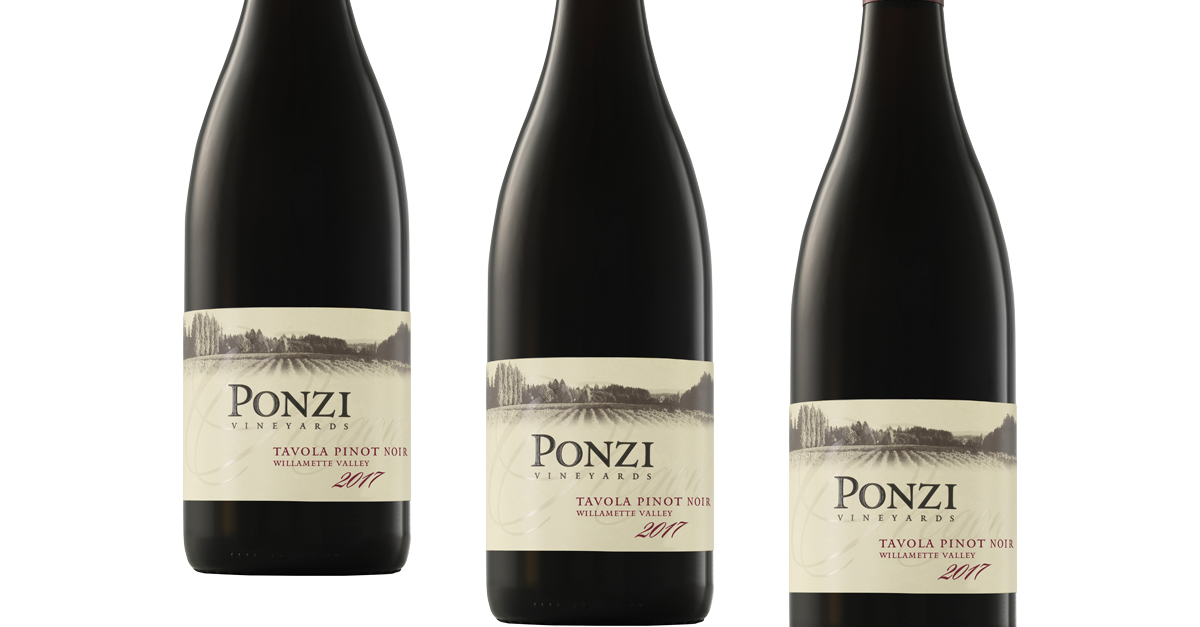 Ponzi Vineyards ‘Tavola’ Pinot Noir 2017, Willamette Valley, Ore ...