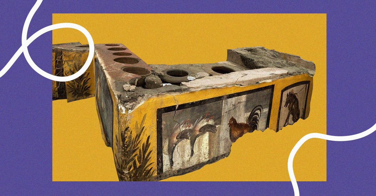 Wine School of Philadelphia — Ancient Street Food Stall Unearthed in ...