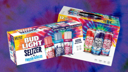 Bud Light Seltzer Retro Variety Pack & Icicles Details