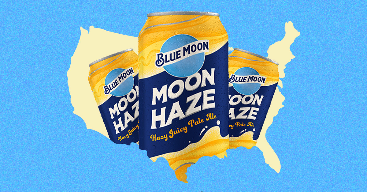 Blue Moon Hops Onto Hazy Beer Train with Nationwide Launch of 'Moon ...