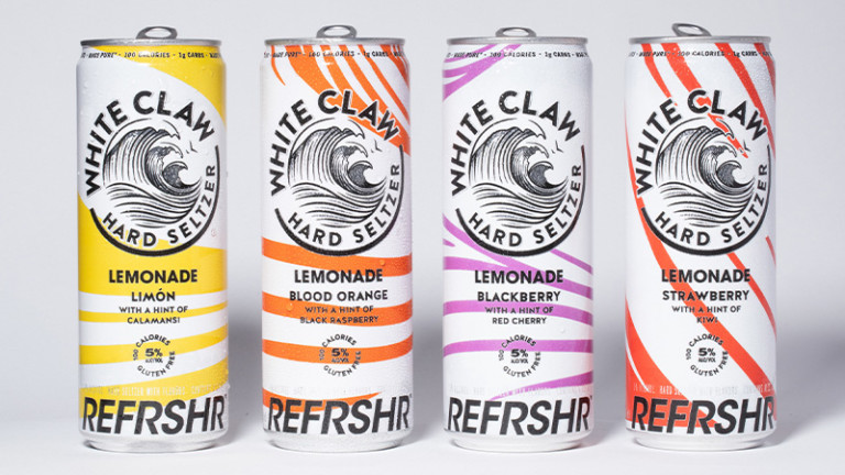 White Claw Launches New Flavor Blends With White Claw REFRSHR Lemonade ...