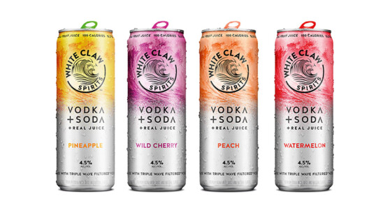 White Claw Debuts New Vodka + Soda Line With Four Fruit Flavors | VinePair