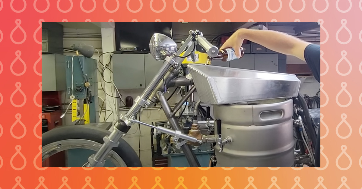 This Custom-Built, Beer-Powered Motorcycle Is the Most Midwestern Sh*t ...