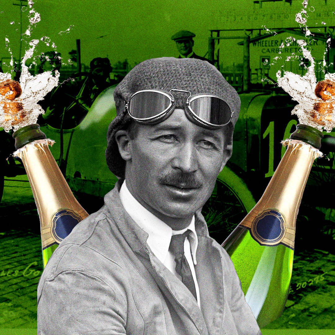 A French Driver Downed Champagne Throughout The 1913 Indy 500 And Won A French Driver Downed Champagne Throughout The 1913 Indy 500 And Won