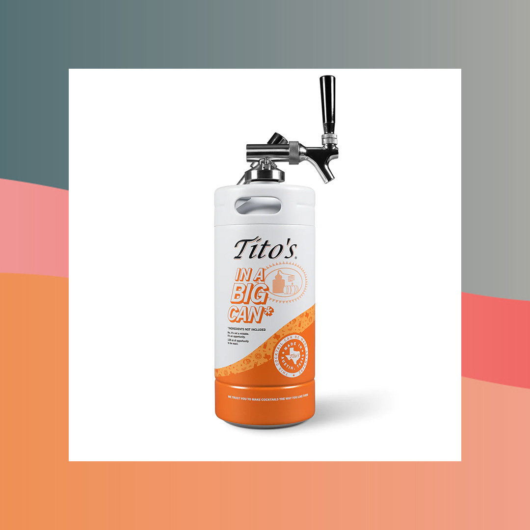 Tito's Newest Launch Is... an Empty Keg? | VinePair