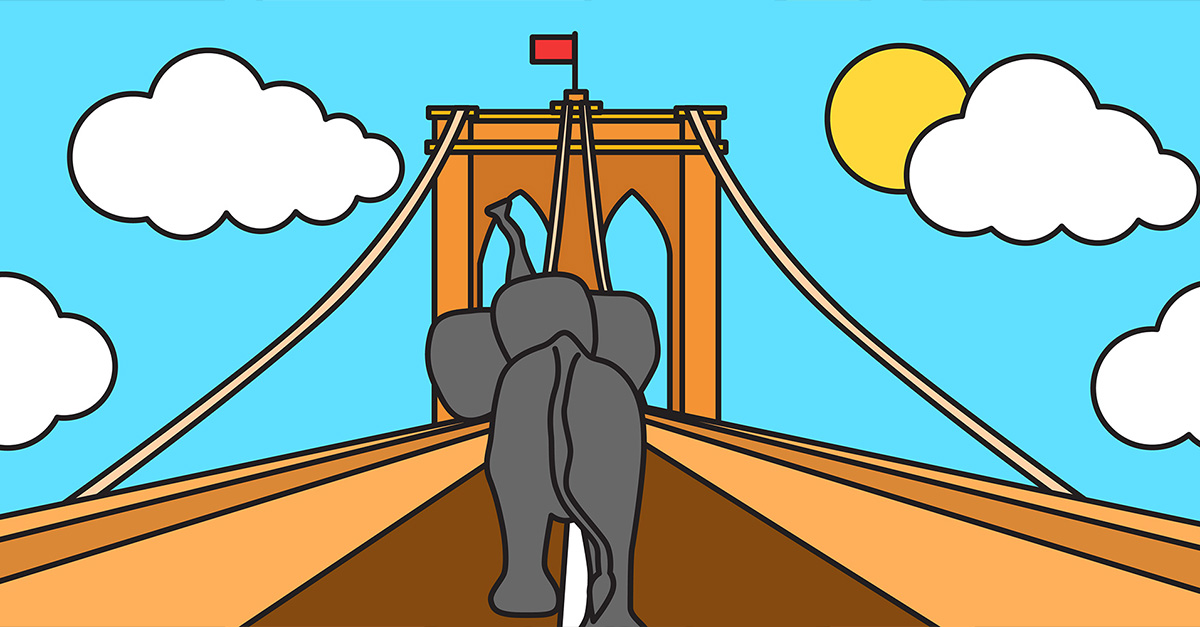 Why 21 Elephants and 17 Camels Once Crossed the Brooklyn Bridge | VinePair