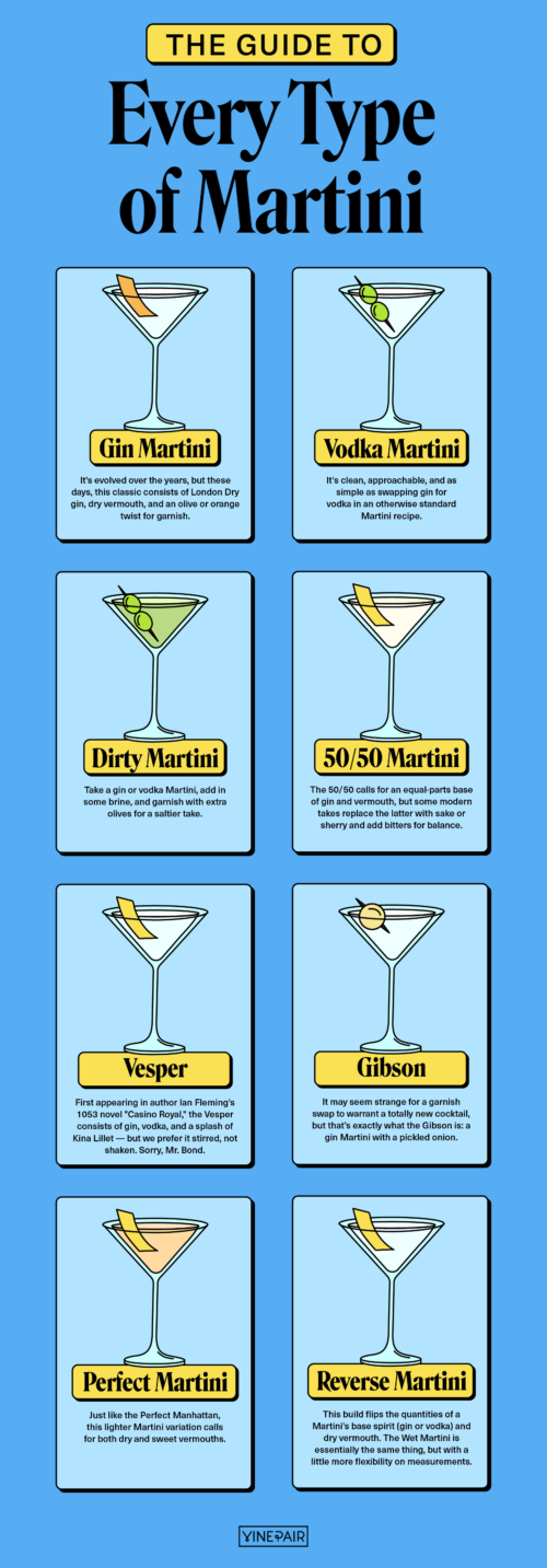 A Complete Guide to Every Type of Martini | VinePair