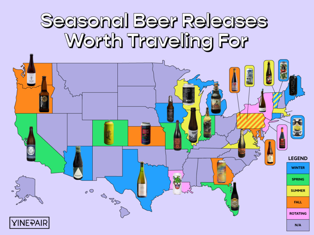 27 Seasonal Beer Releases Worth Traveling For [MAP] | VinePair
