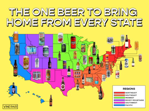 The One Beer You Should Bring Home From Every State [MAP] | VinePair