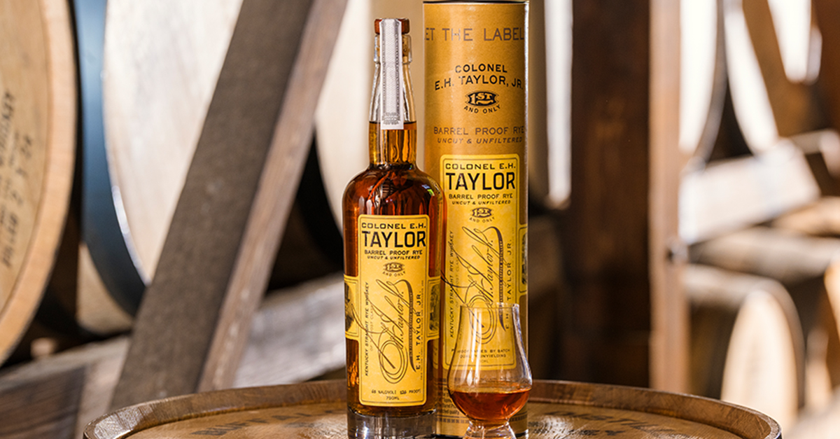E.H. Taylor, Jr. Barrel Proof Rye Whiskey Review & Rating | VinePair