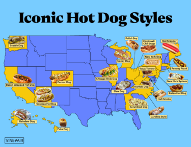 America’s Most Iconic Regional Hot Dog Styles [MAP] | VinePair
