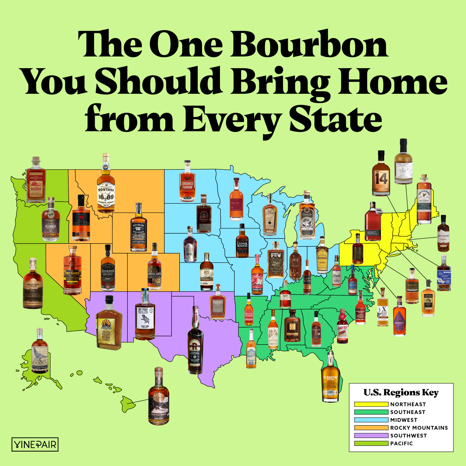 The One Bourbon You Should Bring Home From Every State | VinePair