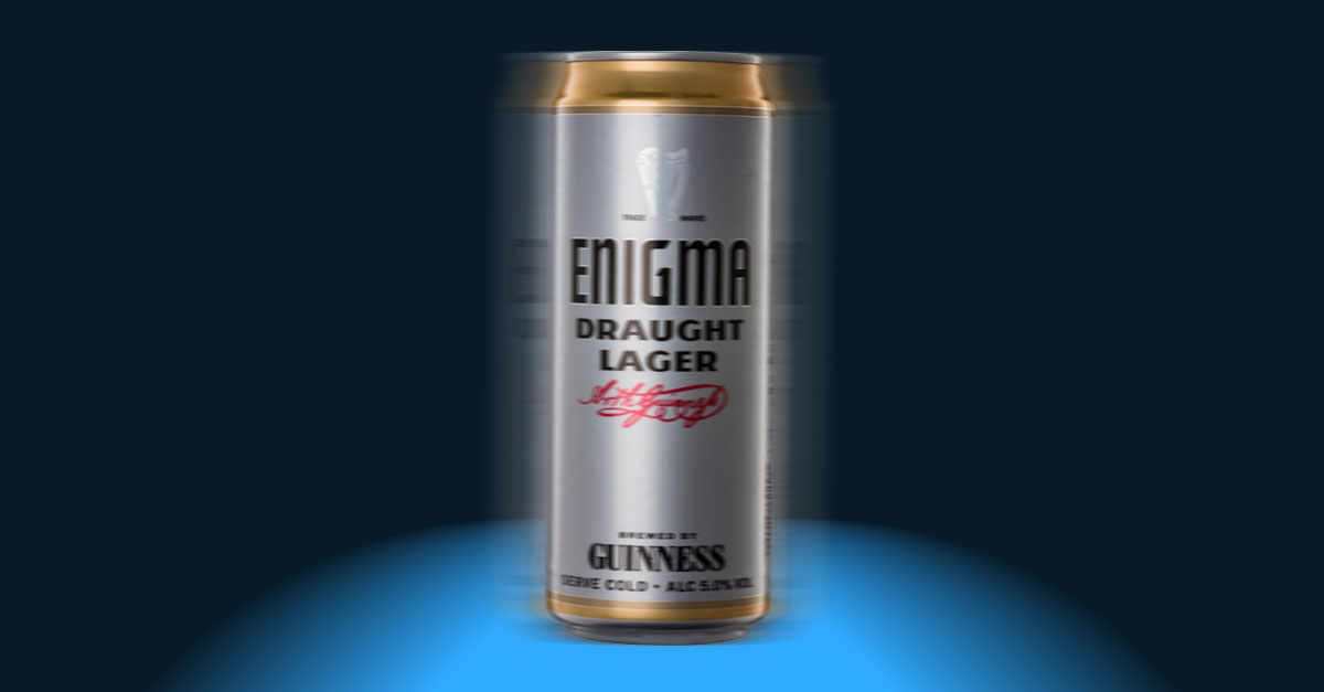 A Beer Named ‘Enigma’: When Guinness Made a Canned Draught Lager in the ...